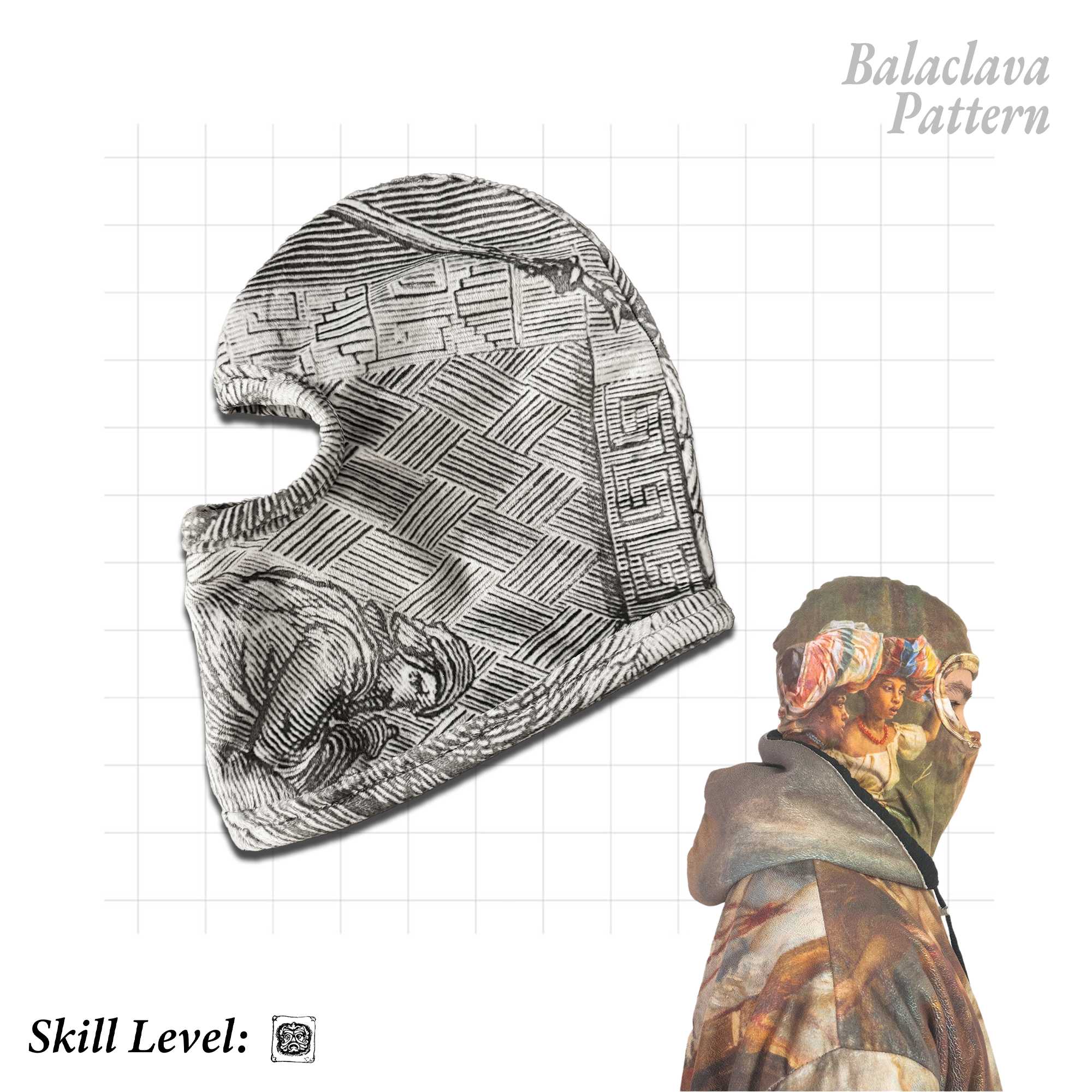 The Balaclava - Sewing Pattern – RoughcutMYOG